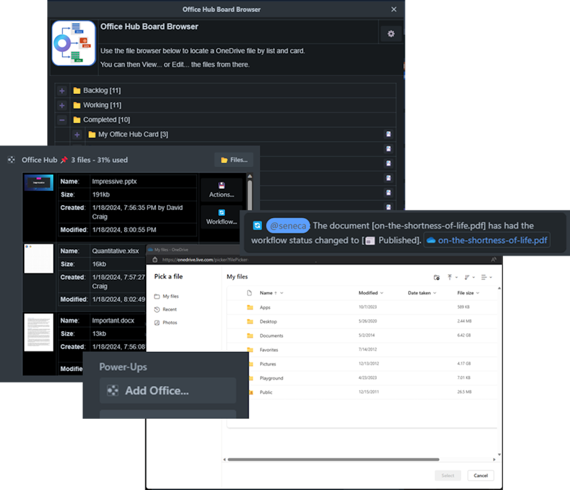 Office Hub by Kryl Solutions Power-Up | Trello